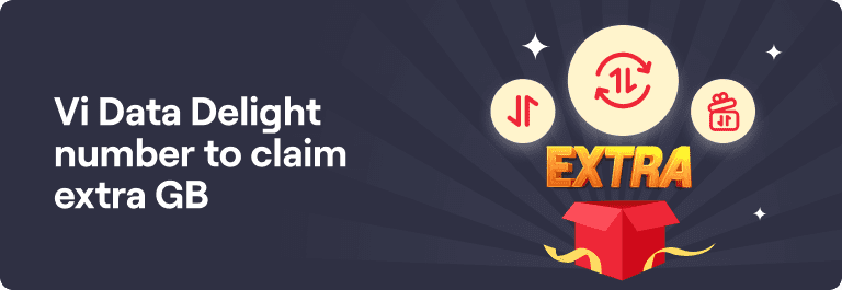 Vi Data Delight: Claim Extra Data Up to 2GB